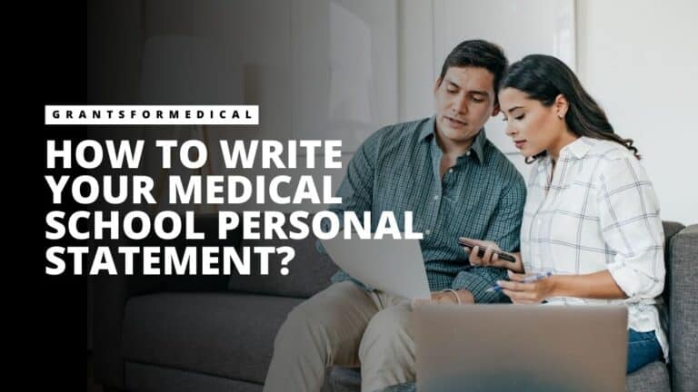 Ultimate Guide for Medical School Personal Statement
